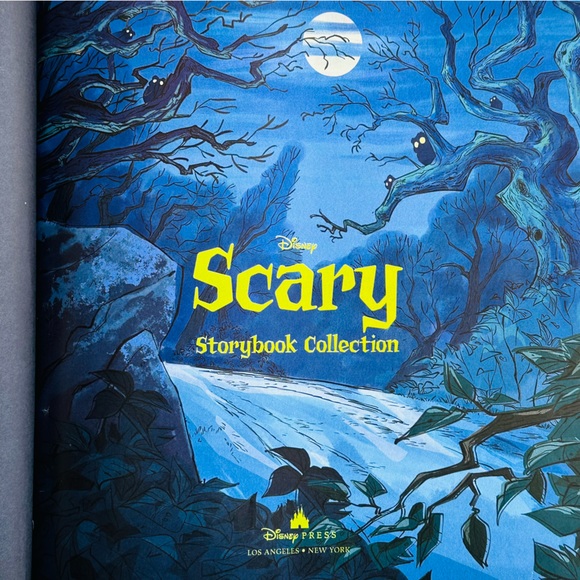 Disney | Toys | New Disney Scary Storybook Collection Hardcover Book ...